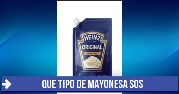 Test: que tipo de mayonesa sos