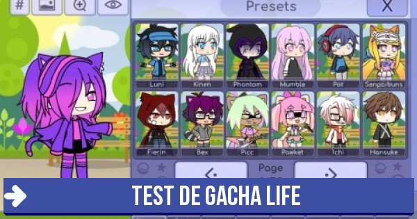Si - Test de gacha life