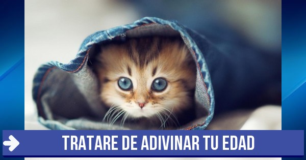 Tienes 9 años? - Tratare de adivinar tu edad