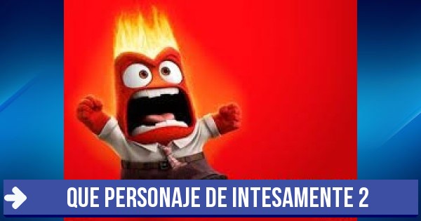 furia - que personaje de intesamente 2