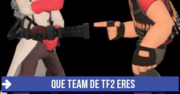 heavy medic y sniper - que team de tf2 eres